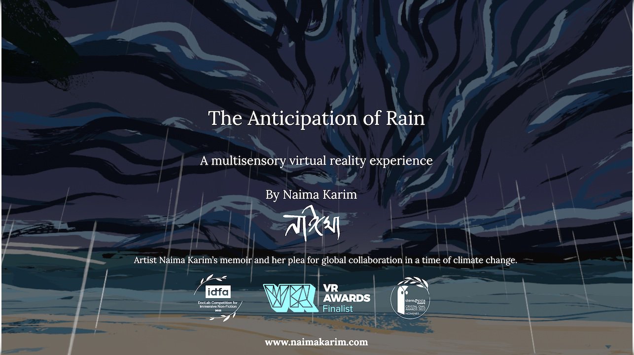 XRMust - About immersive storytelling - “Rain is a very strong ...